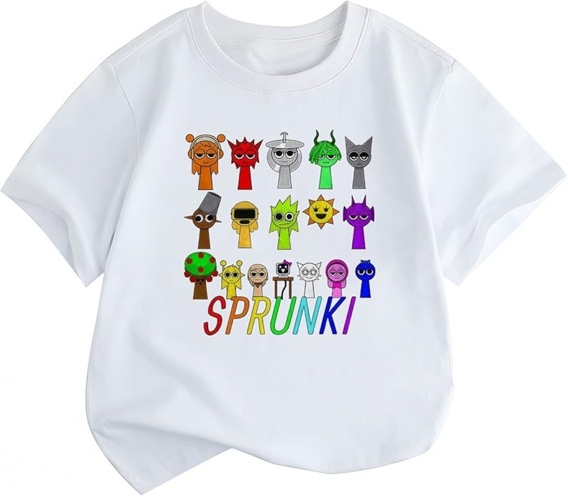 Boys Short Sleeve Graphic T-Shirt Cartoon Character Music Game Print ...