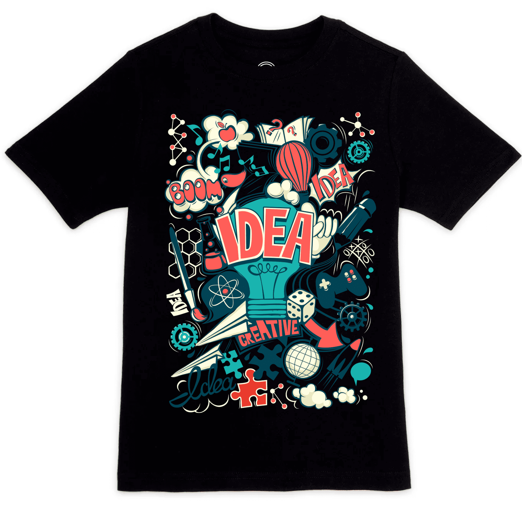 Boys Short Sleeve Idea Box Graphic T-Shirt Size 14-16 - Walmart.com