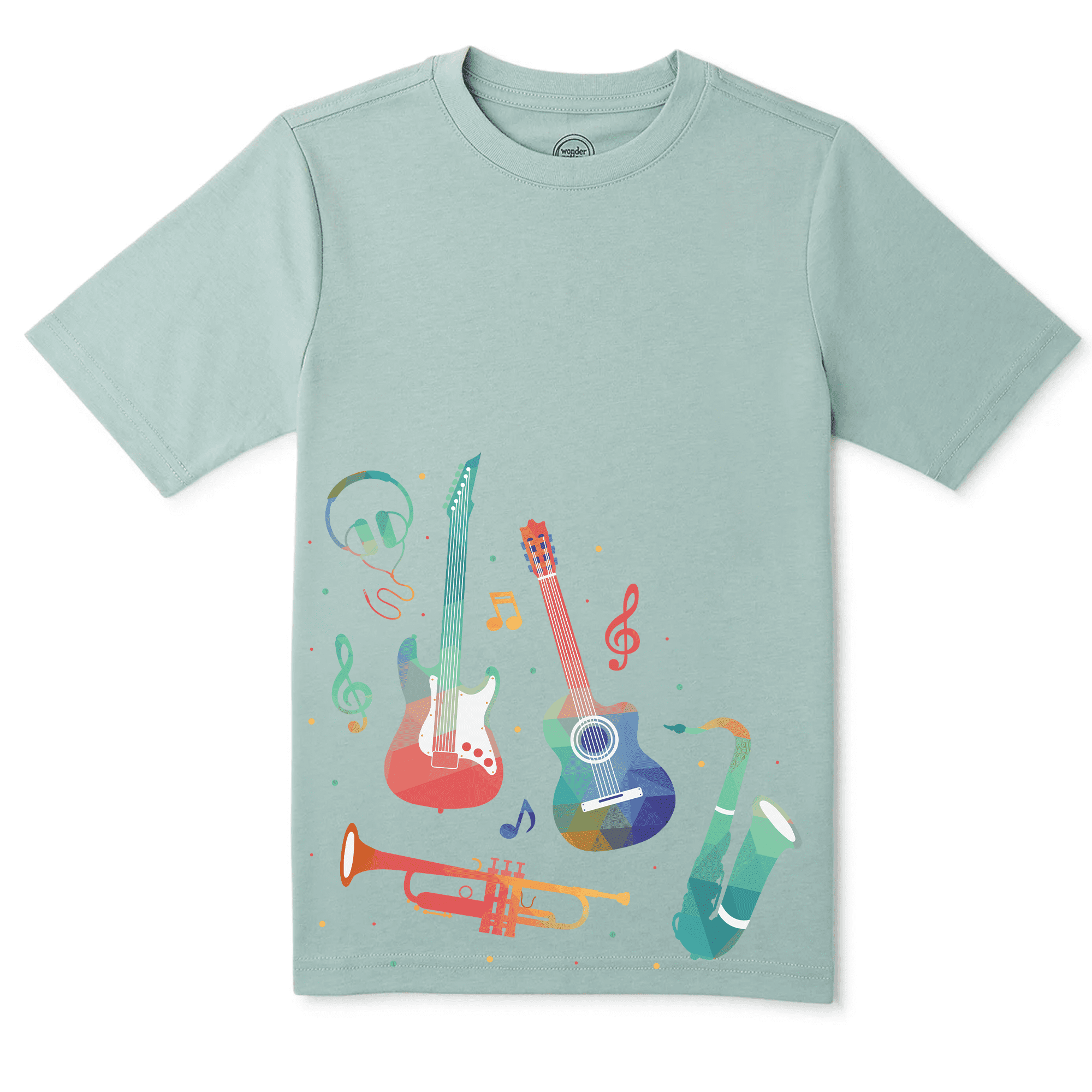 Boys Short Sleeve Musical Instruments Graphic T-Shirt Size 8 - Walmart.com