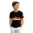 Boys Short Sleeve Shirts Germany Flag Printed Pullover Tops Toddler ...