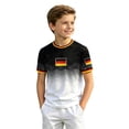 Boys Short Sleeve Shirts Germany Flag Printed Pullover Tops Toddler ...