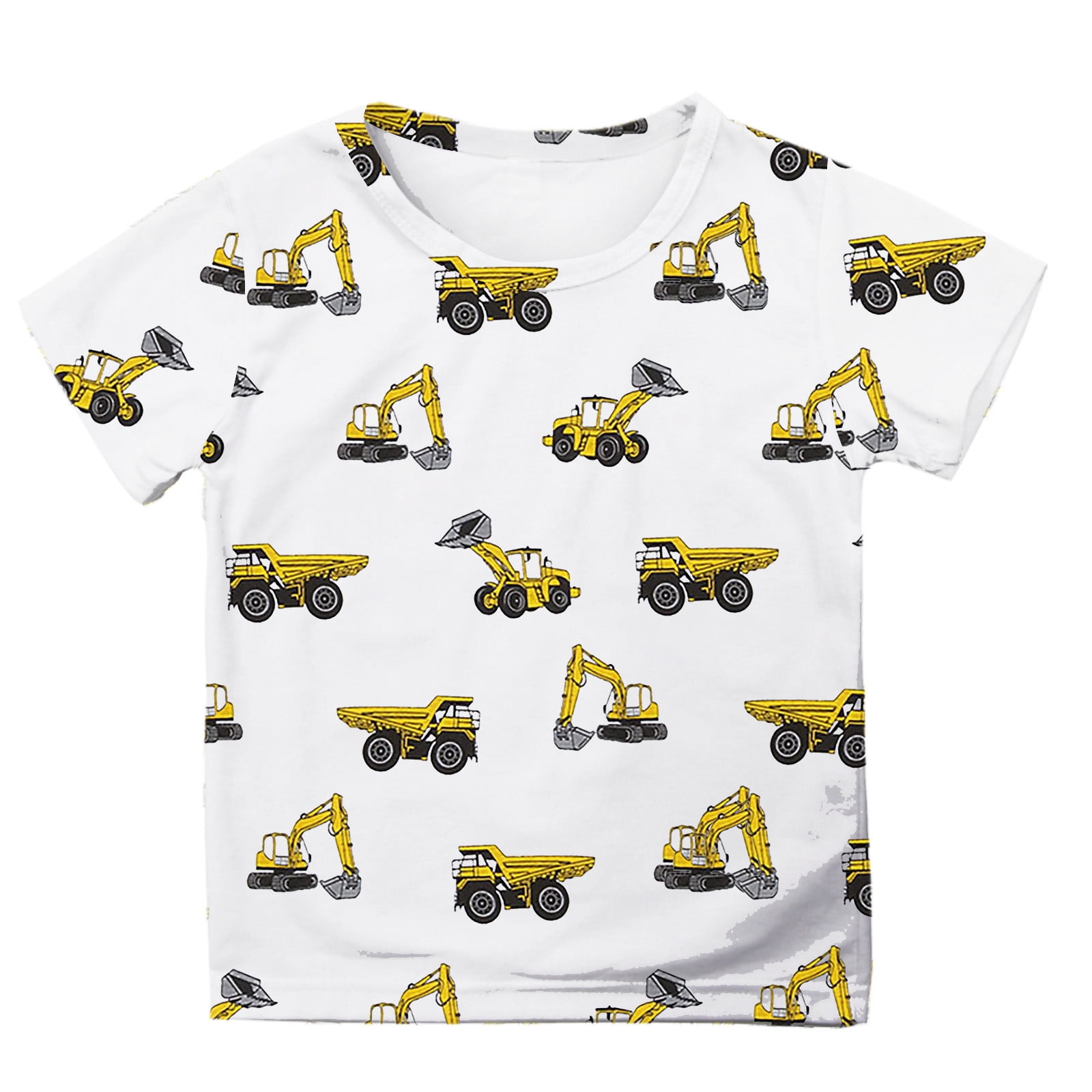Boys Short Sleeve Shirts Round Neck Design Suit For Adventures Ideal ...