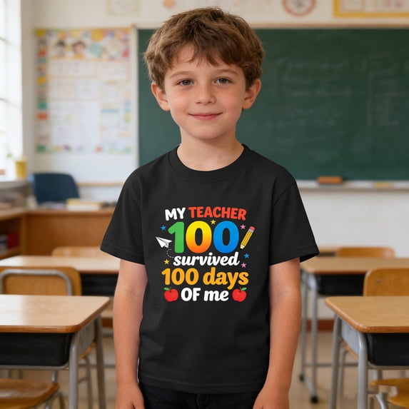 Boys Short Sleeve T Shirts 5-Pack, 100% Cotton Crew Neck Basic Tees for ...