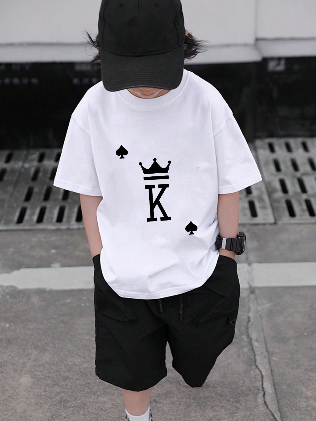 Boys' Short-Sleeved T-Shirts for Summer Are Simple, Pure Cotton ...