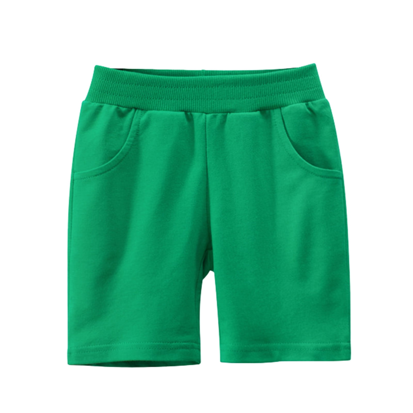 Boys' Shorts Solid Stretchy Relaxed Pull On Baby Boy Summer Outfit Boy ...