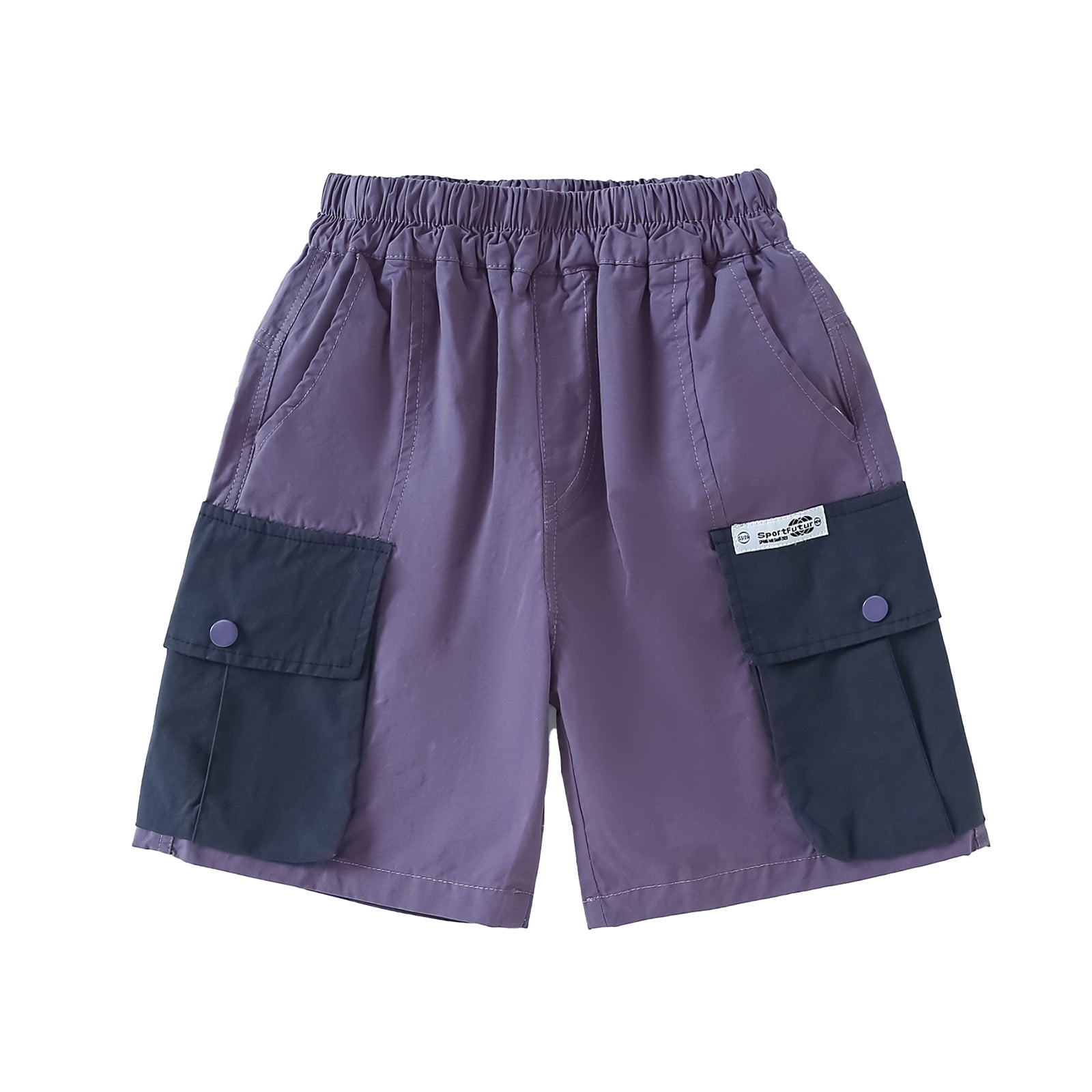 Boys' Shorts Stretchy Relaxed Cargo Shorts Jogger Baby Boy Summer 3-4 ...