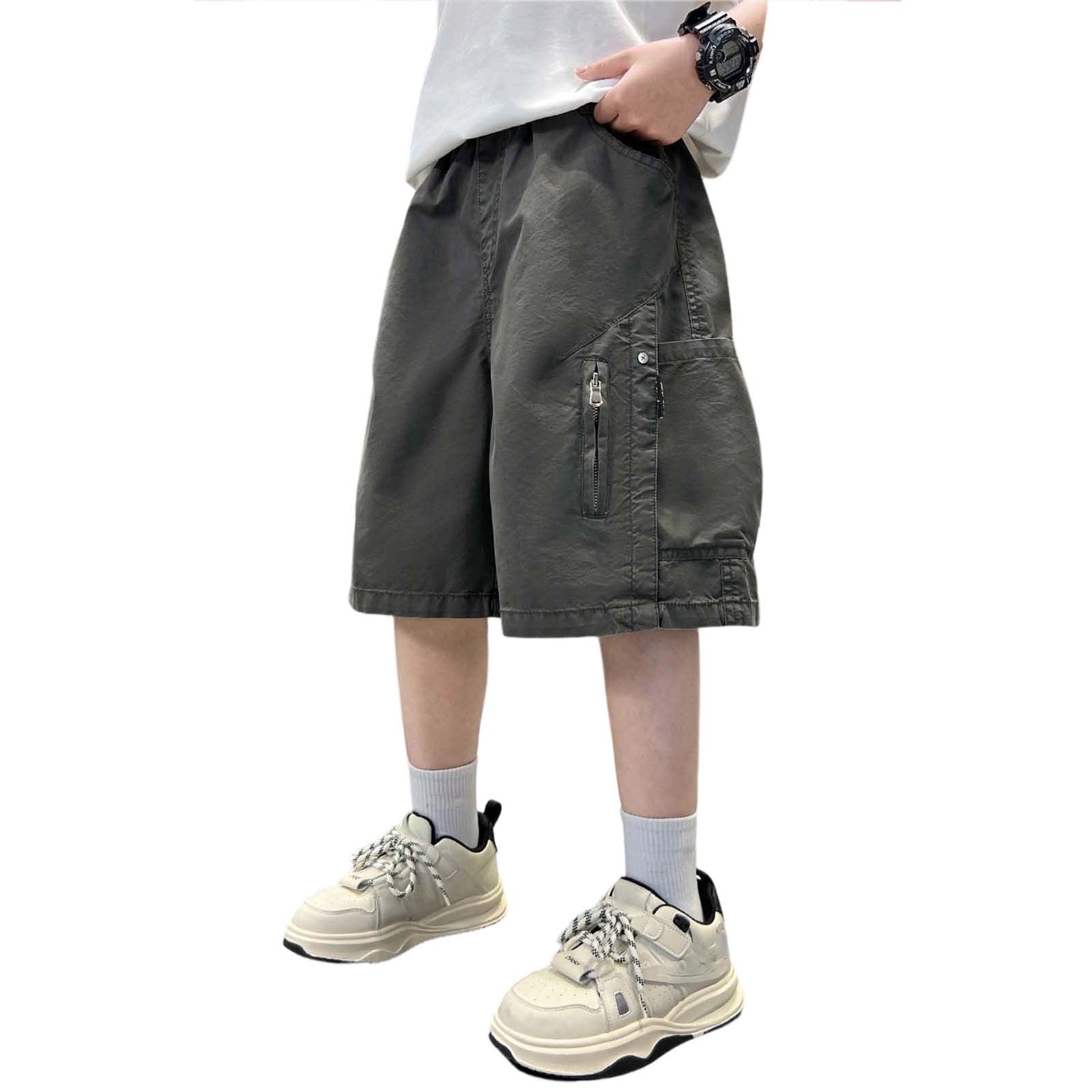 Boys' Shorts - Summer Breathable Cargo & Casual Styles - Durable ...