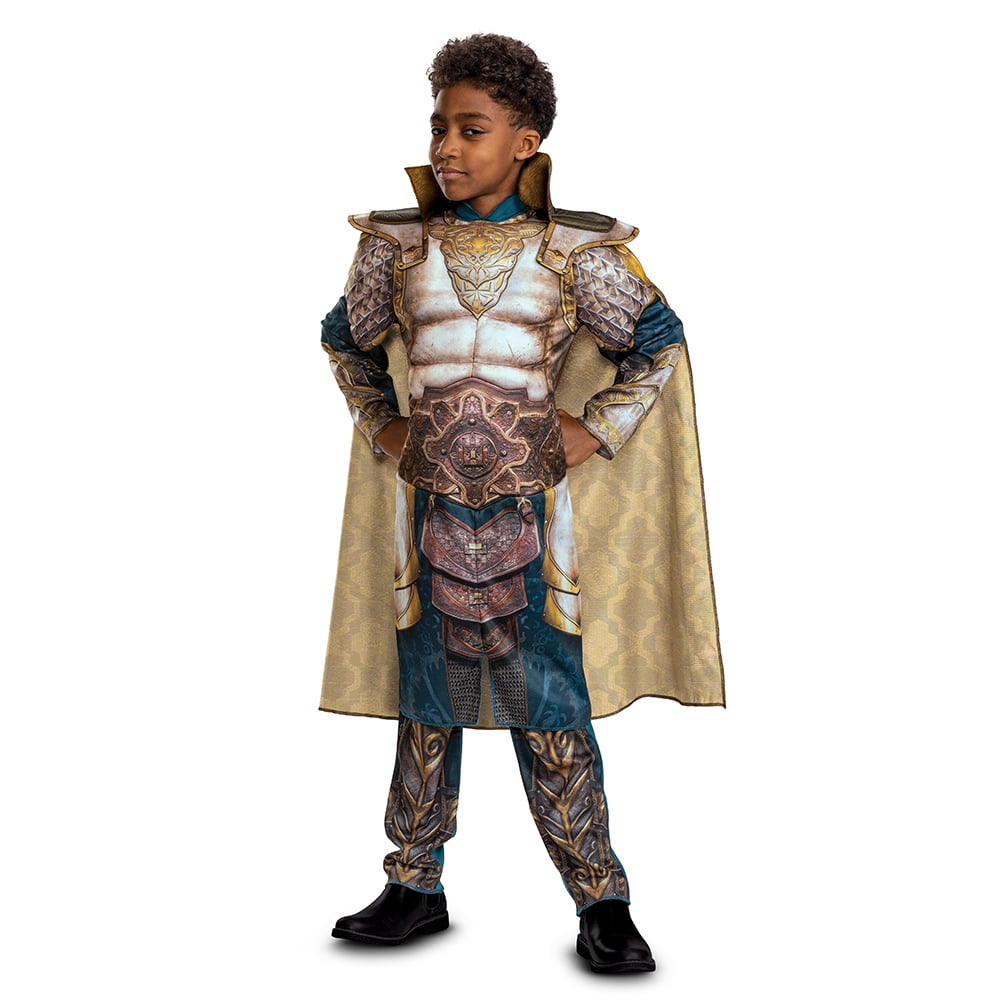 Boys Size Medium (8-10) Xenk the Paladin Deluxe Muscle Halloween Child ...
