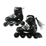 SubSun Boys & Girls Adjustable Rollerblades with Light Wheels, Blue ...