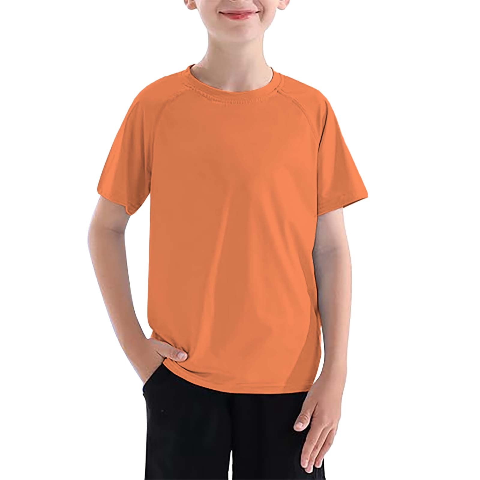 Boys' Sleeve 3D Solid Color Fashionable Multi Color Trendy Tops ...