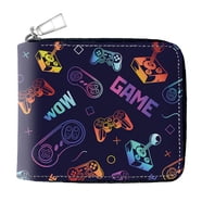 Kid Wallet for Boys with Coin Pocket Cool Design Slim Bi-Fold Wallets ...