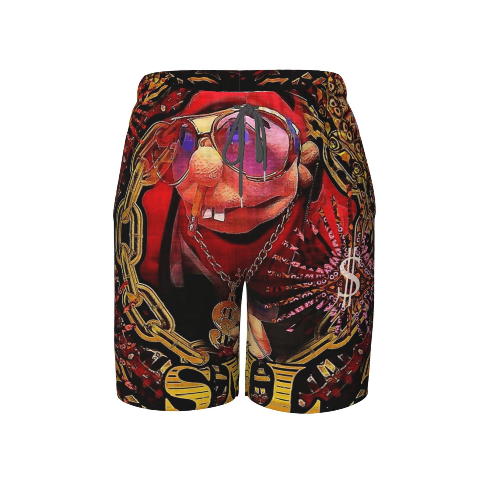 Boys Sml Cartoon Je-f-f-y Beach Shorts Swim Trunks Quick Dry Pool Suit ...