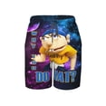 Boys Sml Cartoon Jef-,Fy Swim Trunks With Mesh Liner Kids Cartoon Quick ...