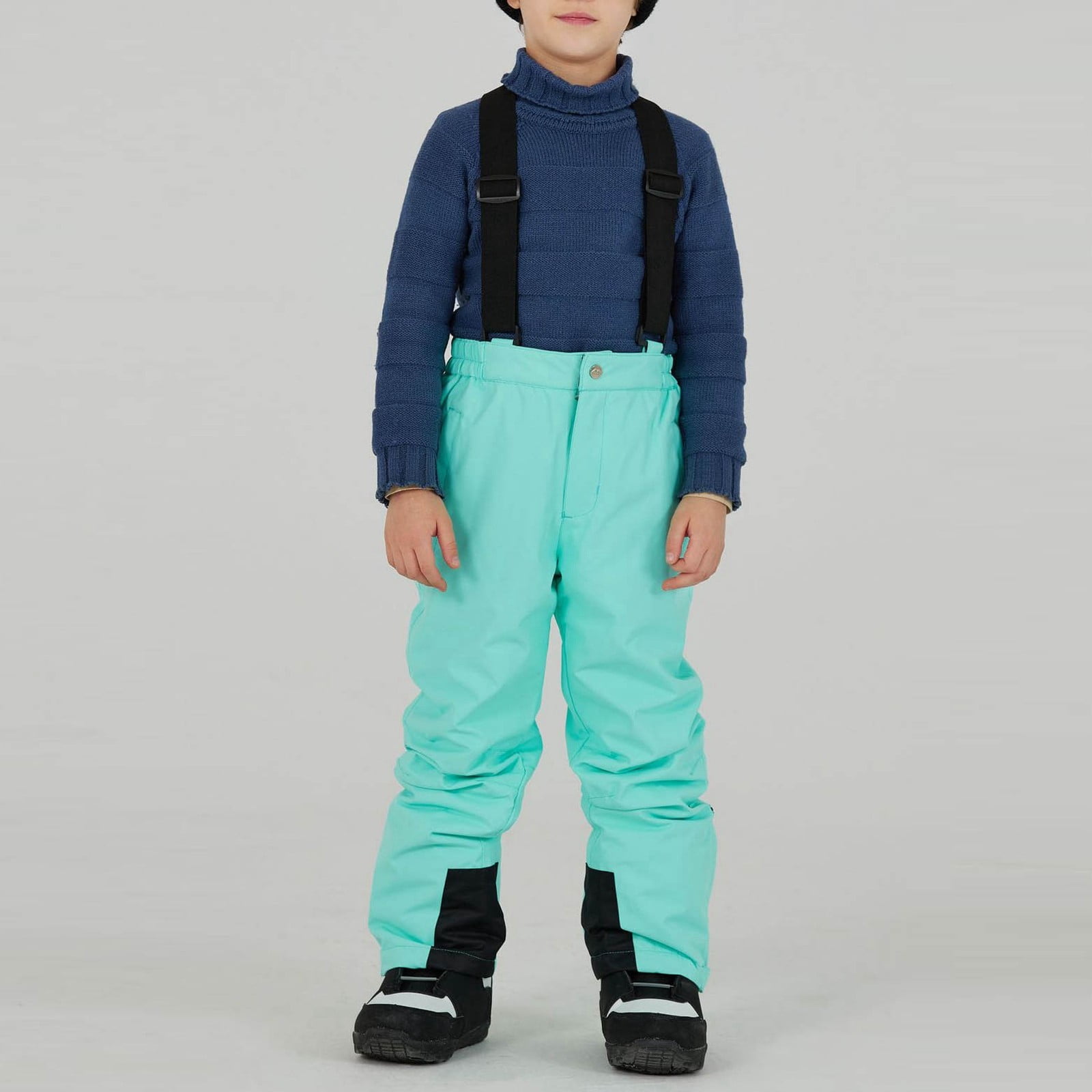 Boys Snow Pants Waterproof Insulated Snow Overalls Warm Pants for Boys Girls Girls Snowsuit Boys ...