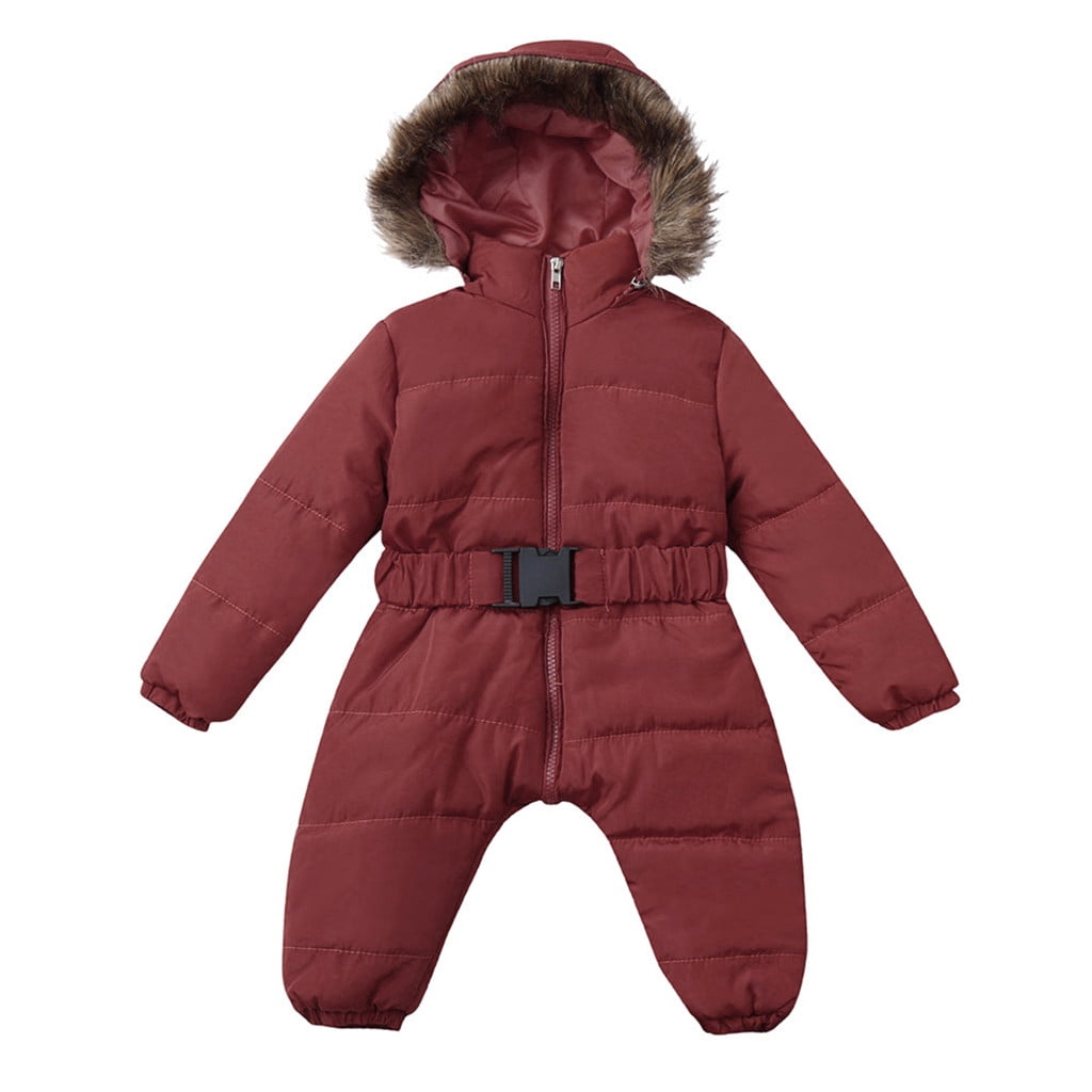 Boys Snowsuit Winter Jacket Outfit Warm Thick Girl Coat Hooded Boy Baby Jumpsuit Romper Boys ...