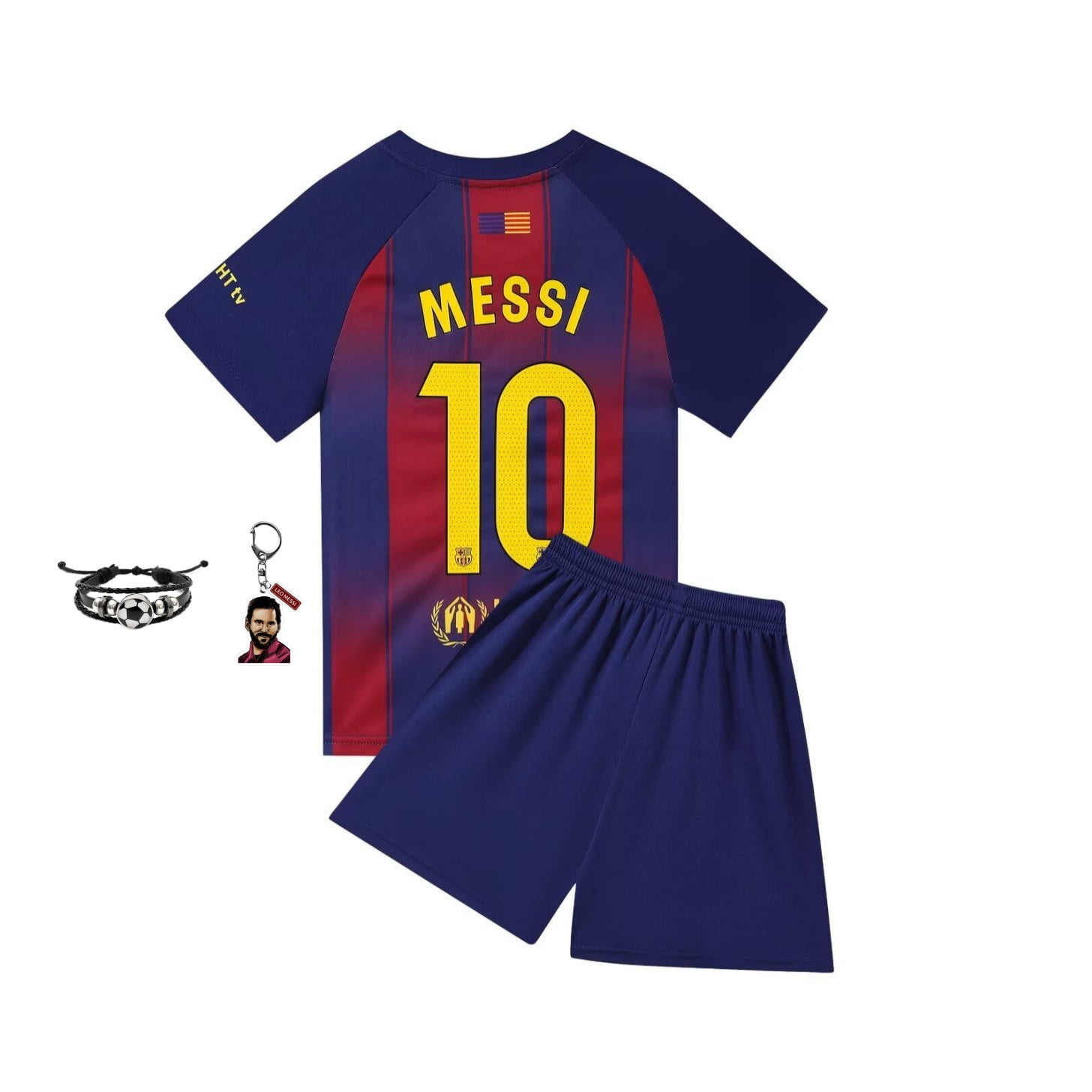 Boys Soccer Jersey #10 Kids Football Jersey Sport Training Uniforms ...