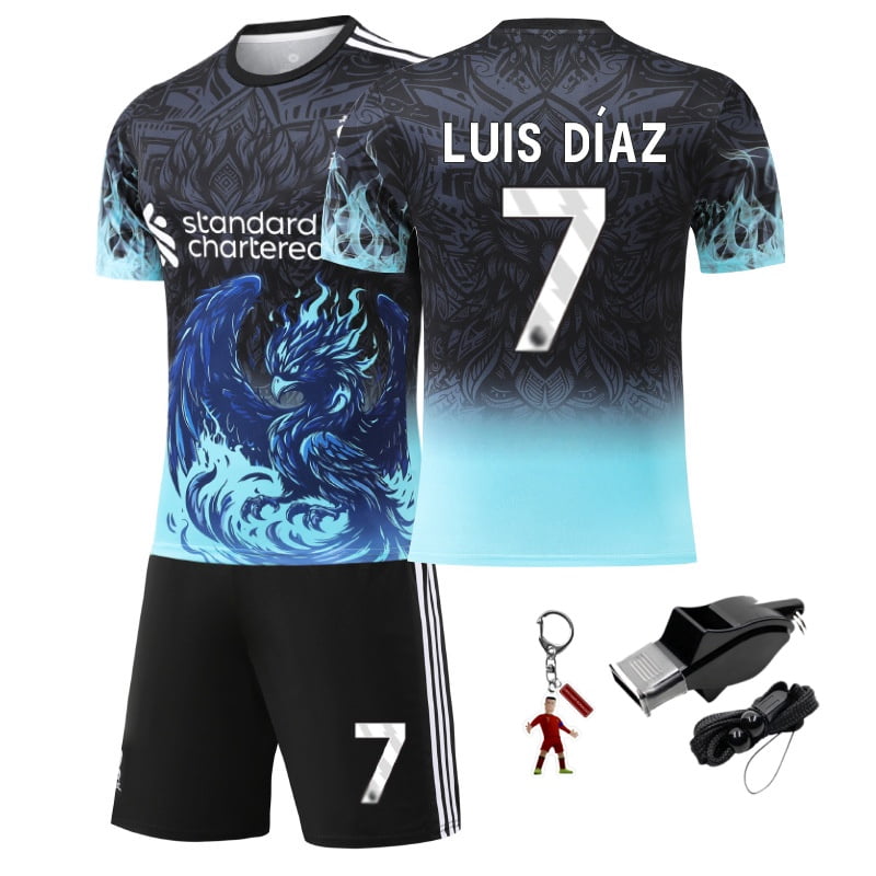 Boys Soccer Jersey #11 M.S_AL_AH FANS Kids Football Jersey Sport ...