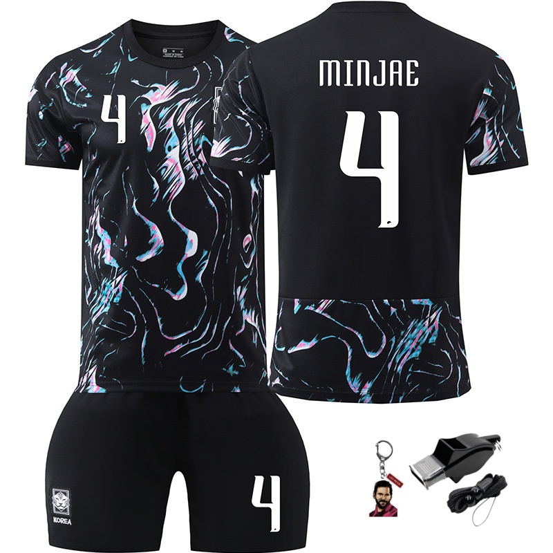 Boys Soccer Jersey #3 JI_N_S_U FANS Kids Football Jersey Sport Training ...