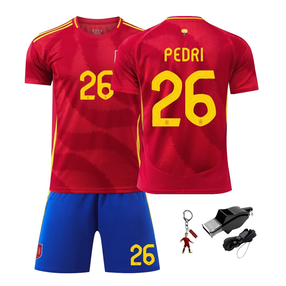 Boys Soccer Jersey #9 GA_V_I FANS Kids Football Jersey Sport Training ...
