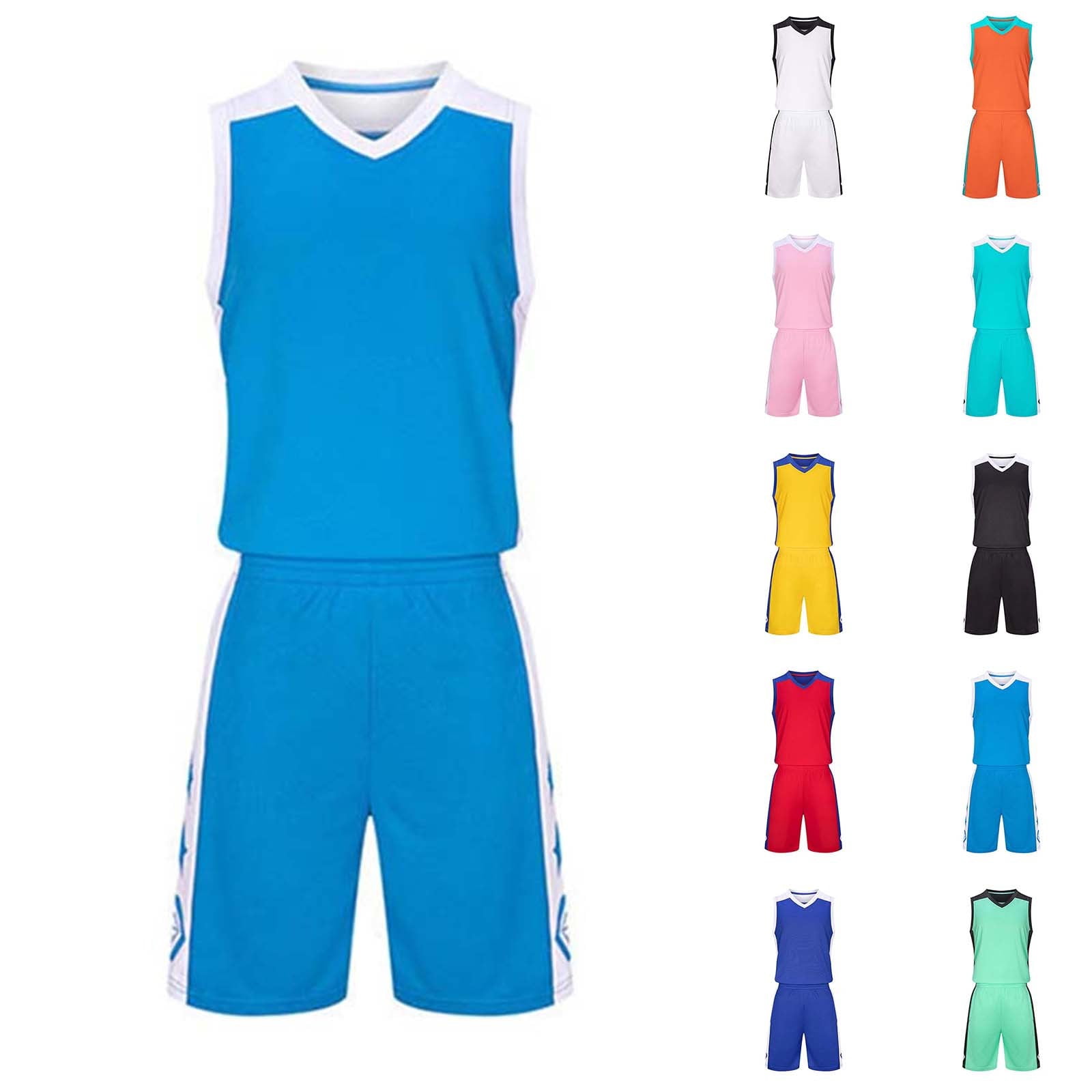 Boys Soccer Jersey Set Kids Football Training Uniform Quick Dry Ndbuld ...