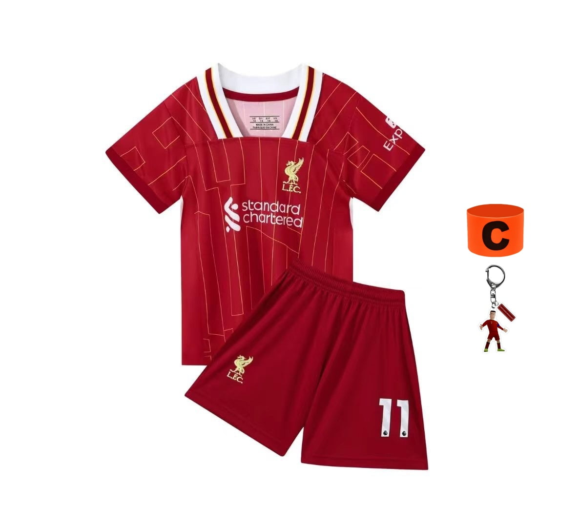 Boys Soccer Jerseys Kids Jersey Outfits Youth Football Training Uniform ...