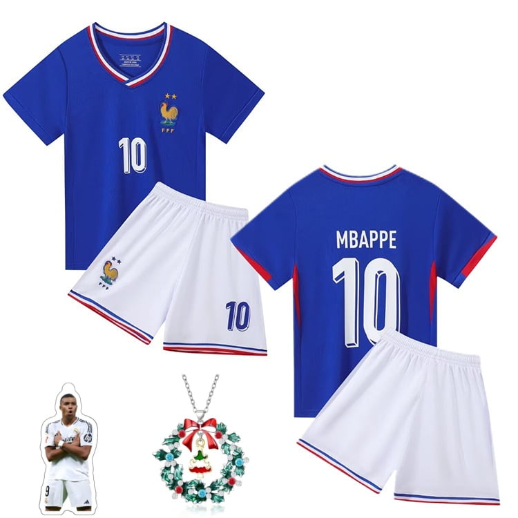 Boys Soccer Jerseys Kids Jersey Outfits Youth Football Training Uniform ...