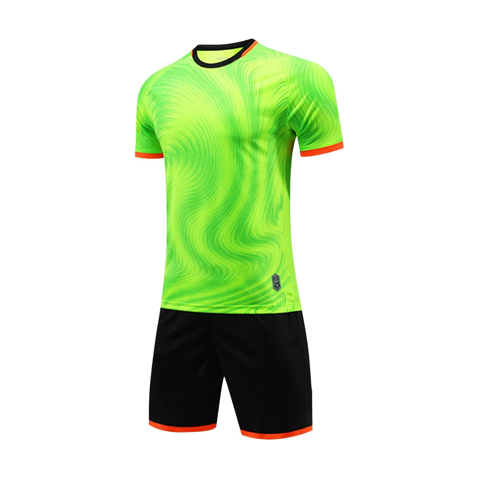Boys Soccer Outfits Athletic Crewneck Short Sleeve T-Shirt and Shorts ...