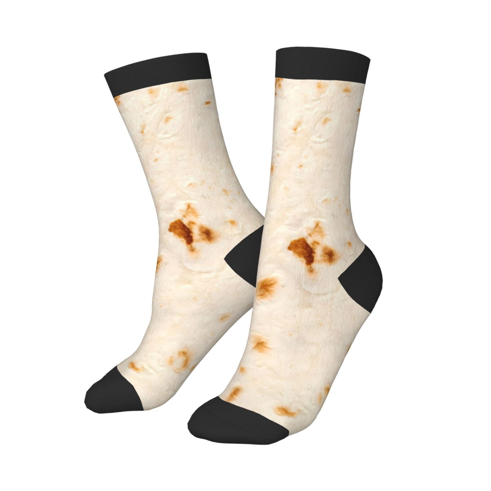 Boys Socks Girls Socks, Pita Tortilla Kids Calf long crew socks for ...