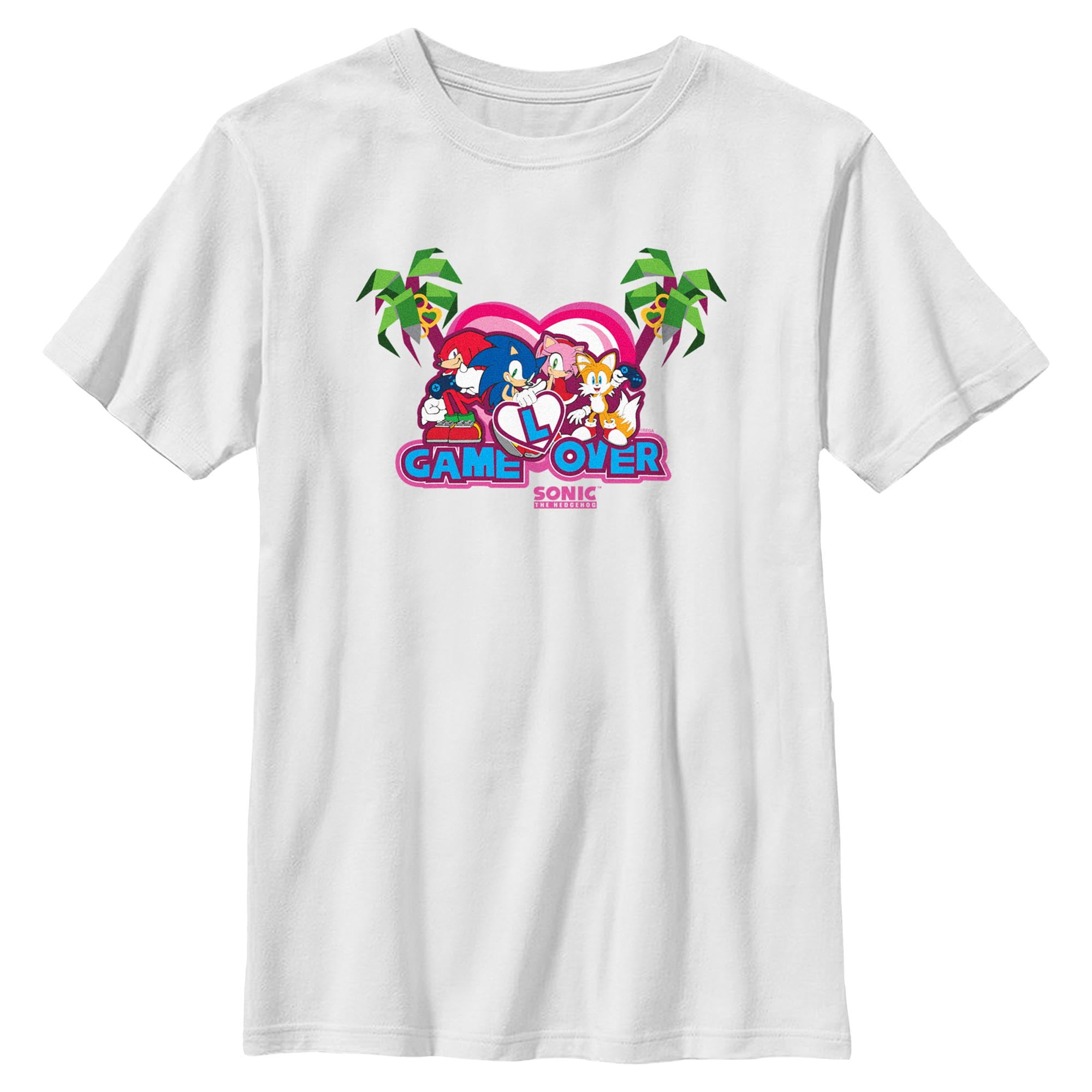 Boys Sonic the Hedgehog Game Lover T Shirt - Walmart.com