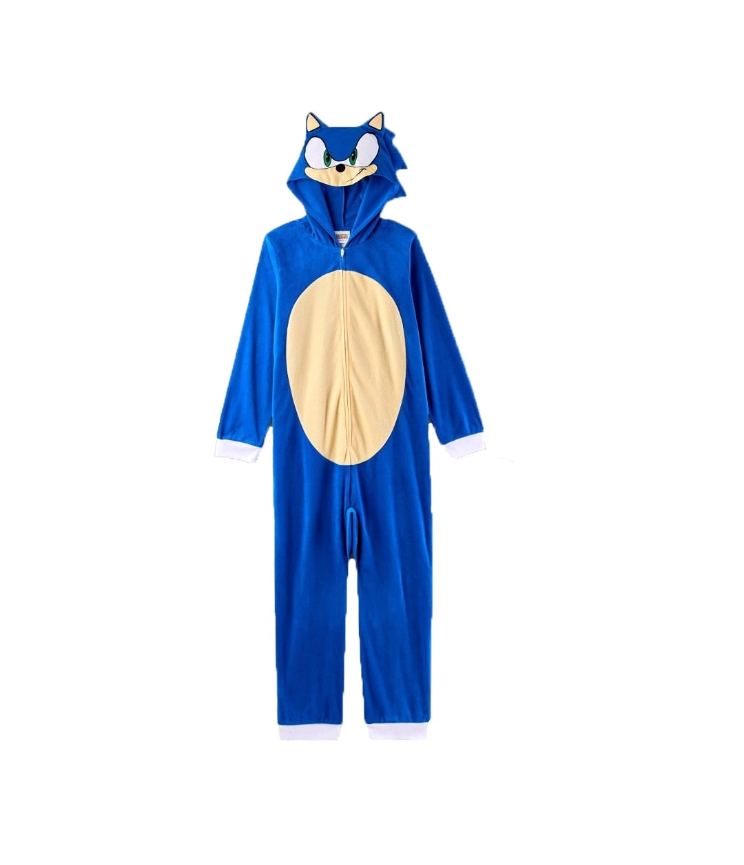 Boys' Sonic the Hedgehog Long Sleeve Union Suit Pajamas - XS - Walmart.com