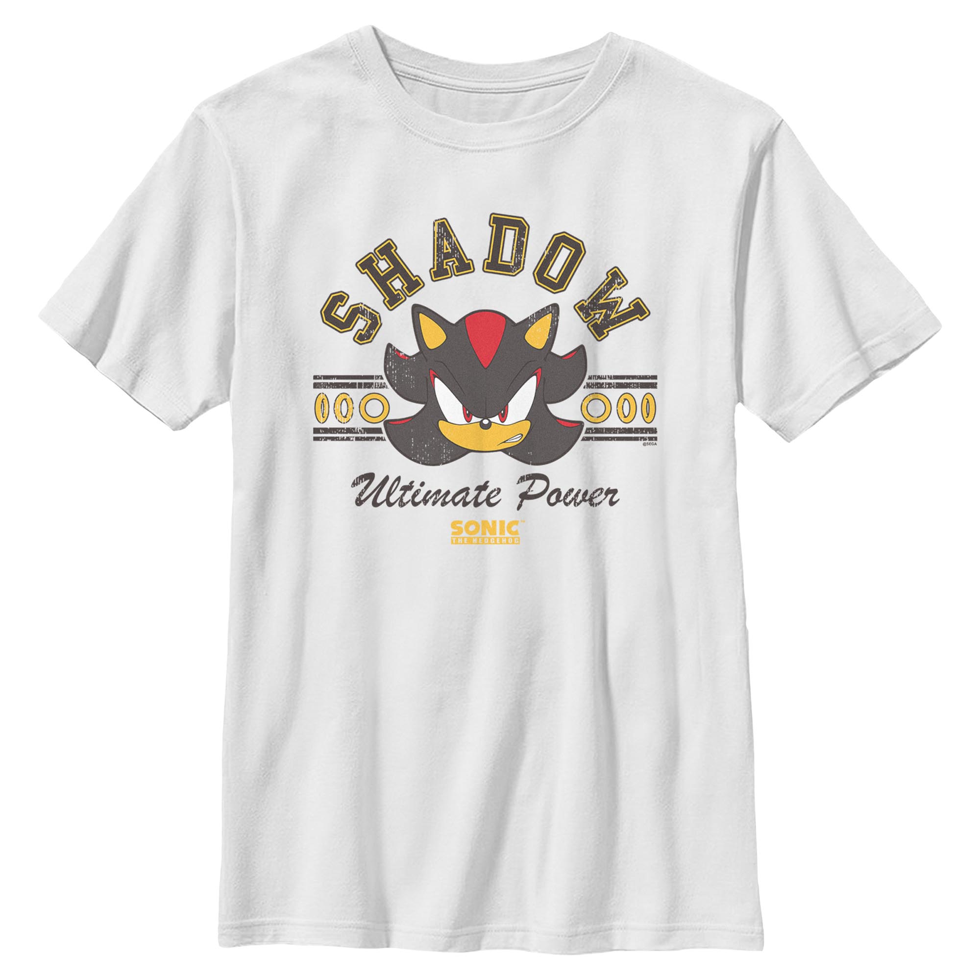 Boys Sonic the Hedgehog Shadow Ultimate Power T Shirt - Walmart.com