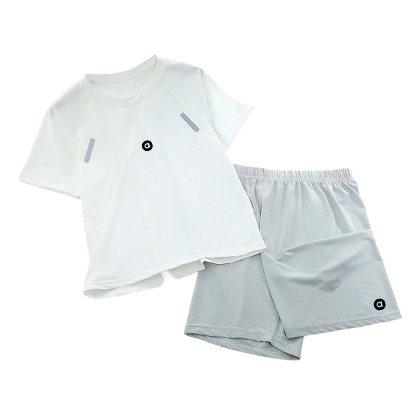 Boys Sportswear Silk for Children School Outdoor Short Sleeve Badminton ...