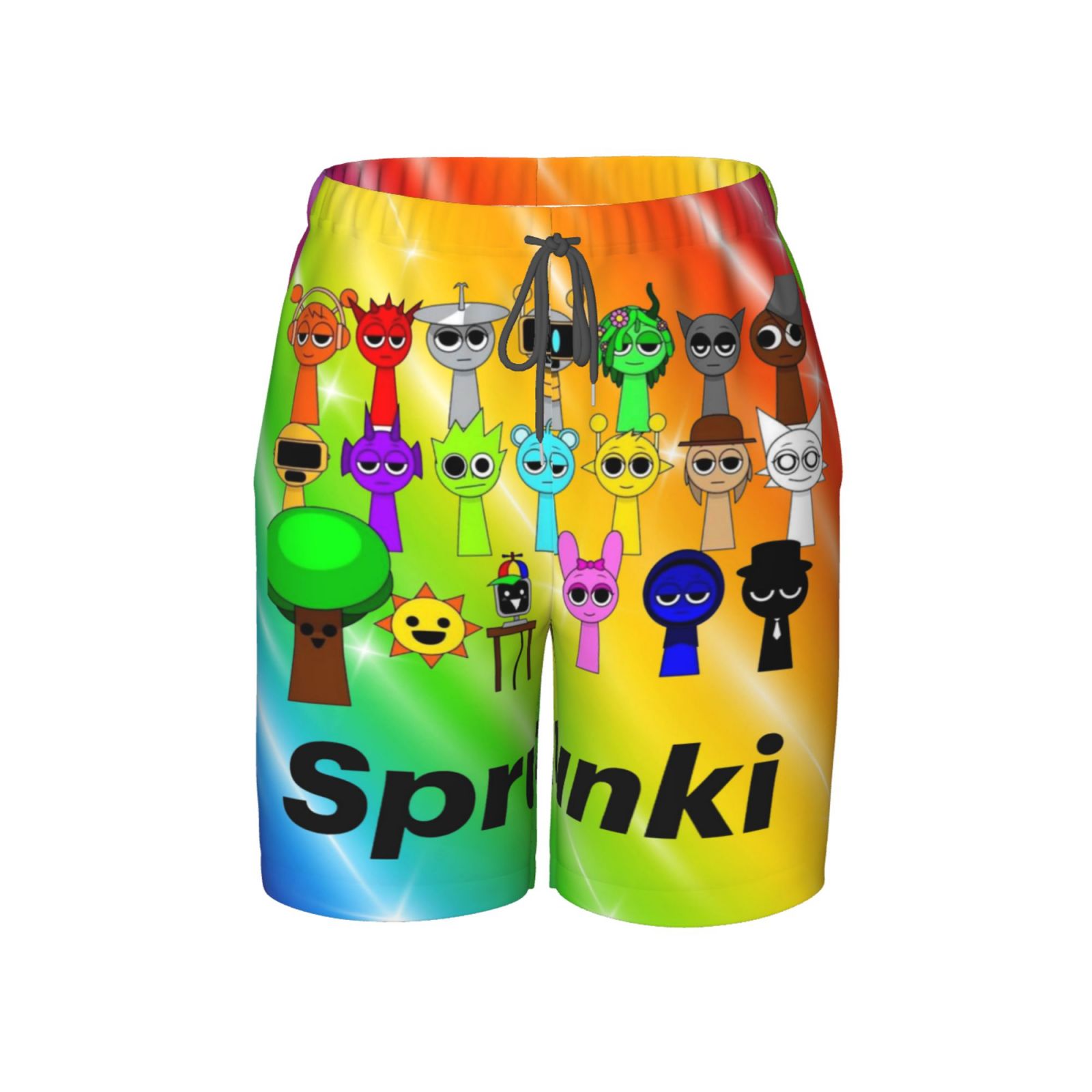 Boys Sprun-Ki Swim Trunks With Mesh Liner Kids Cartoon Quick Dry Swim ...
