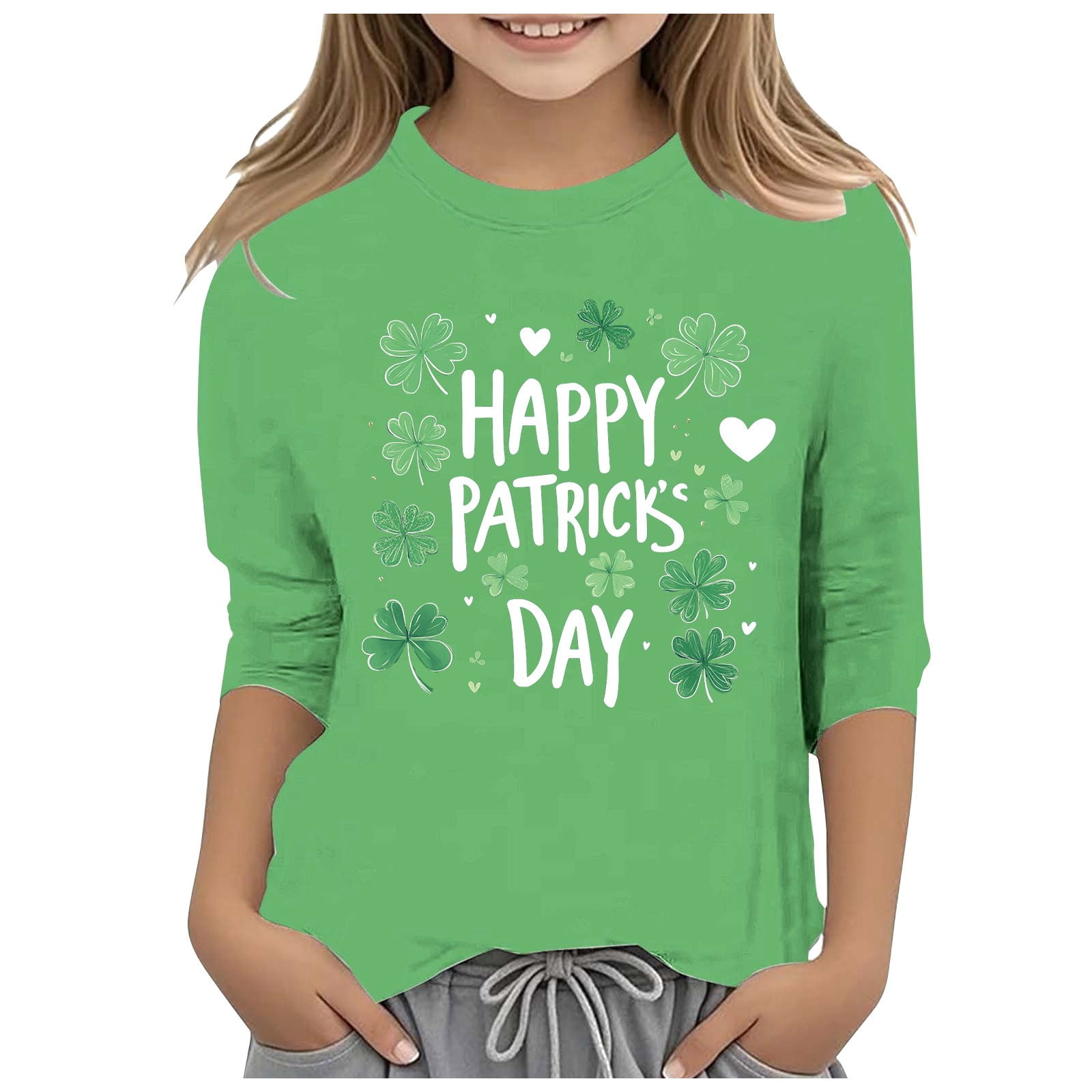Boys St Patricks Day Shirt St Patricks Day Shirts Gift Long Sleeve ...