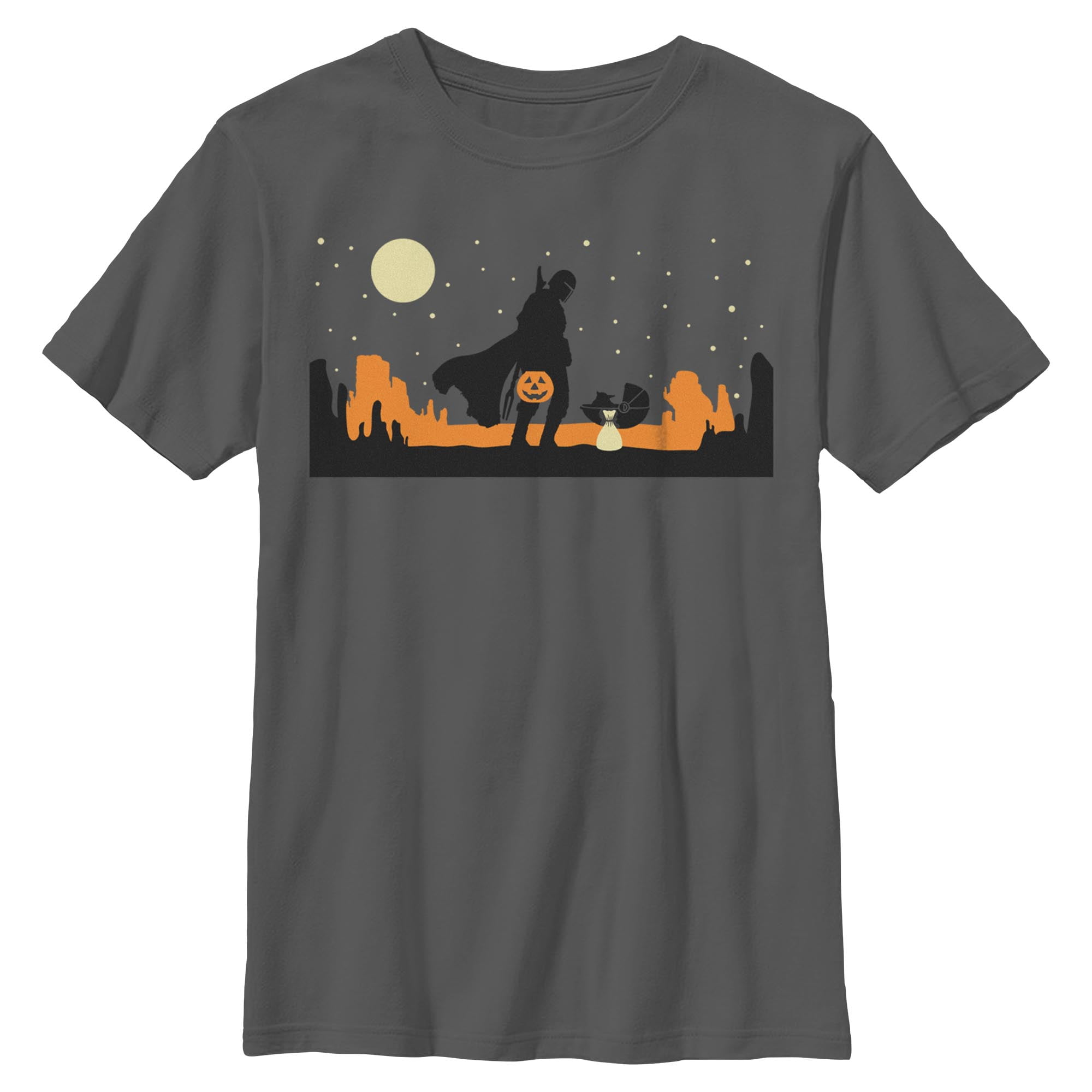 Boys Star Wars: The Mandalorian Grogu and Din Djarin Trick or Treat T ...