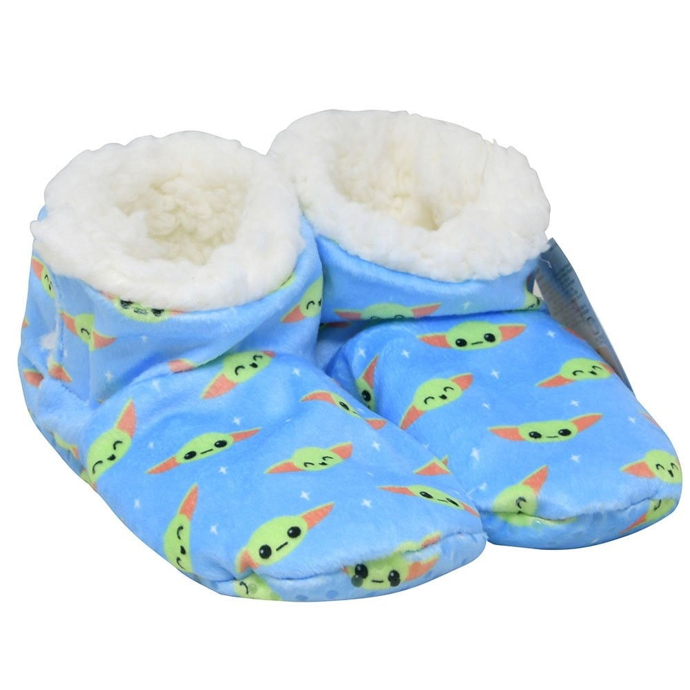 Boys Star Wars The Mandalorian Plush Booties, Size M/L - Walmart.com