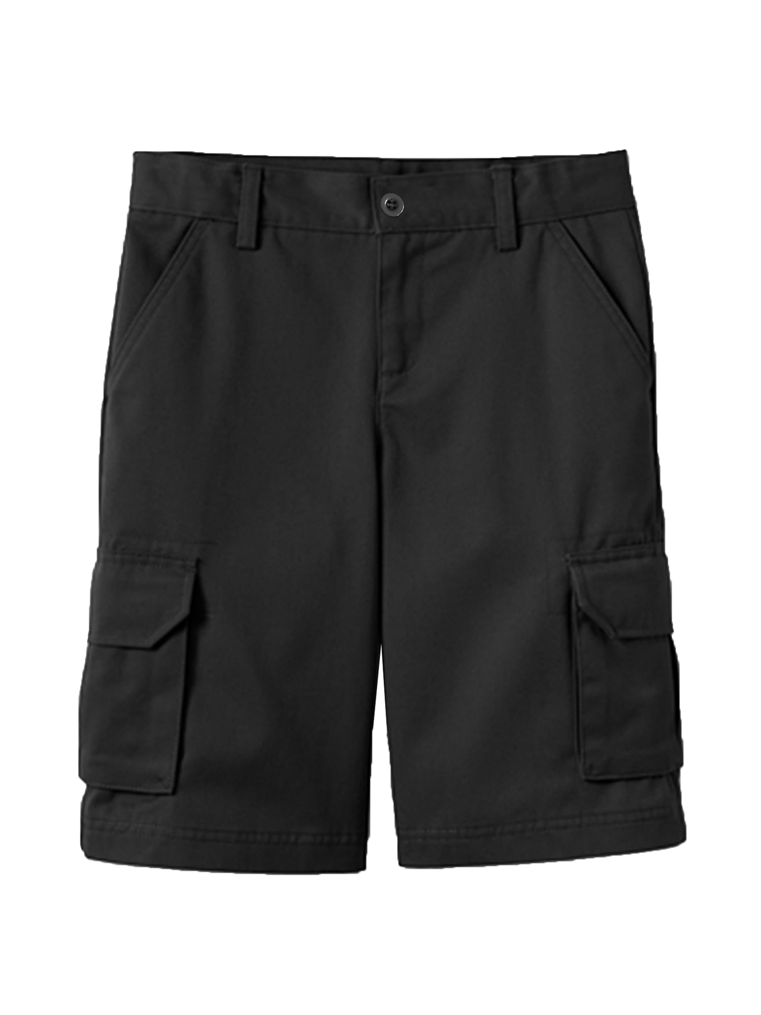 Flex Comfort Boys Stretch Cotton Cargo Shorts with Pockets, Regular Fit ...