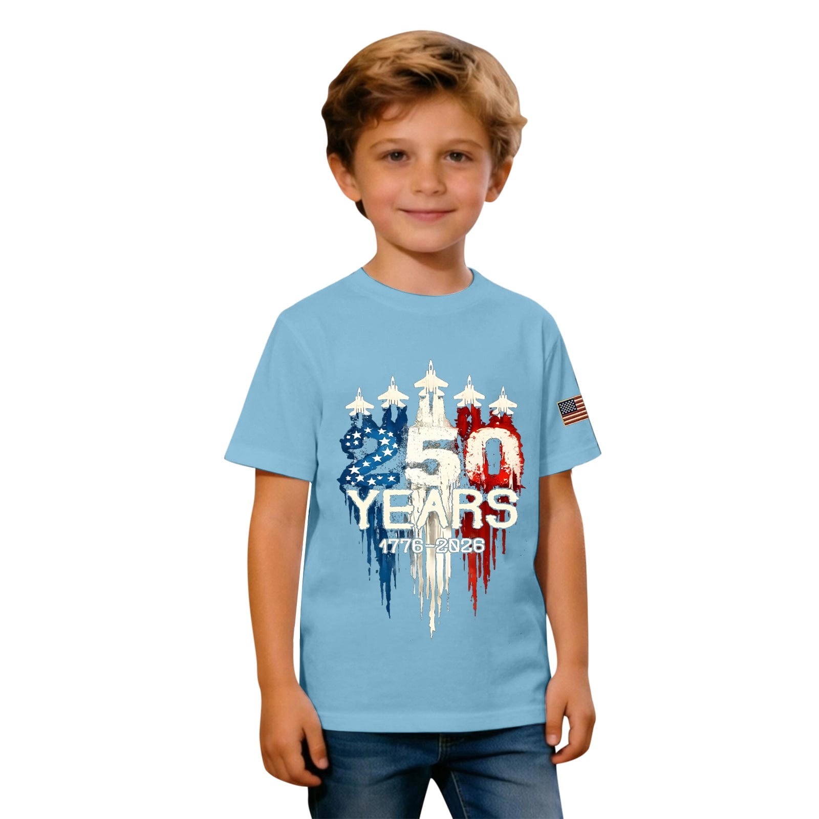 Boys Stylish Graphic Tees with Printed Designs Comfortable Casual ...