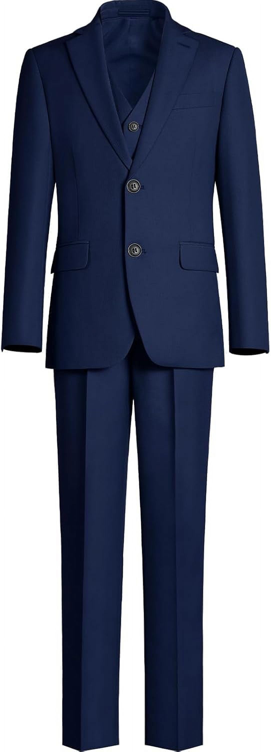 Boys Suit, Toddler Kids Teenager Suits for Boys Formal Wear Ring Bearer ...