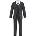 Boys Suit for Kids 6 Pieces Formal Dresswear Set Teen Boys Tuxedo Suits ...