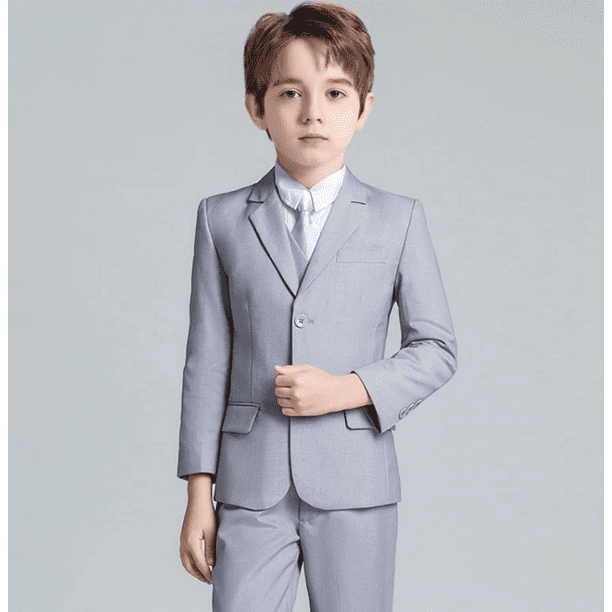 light grey boy suits