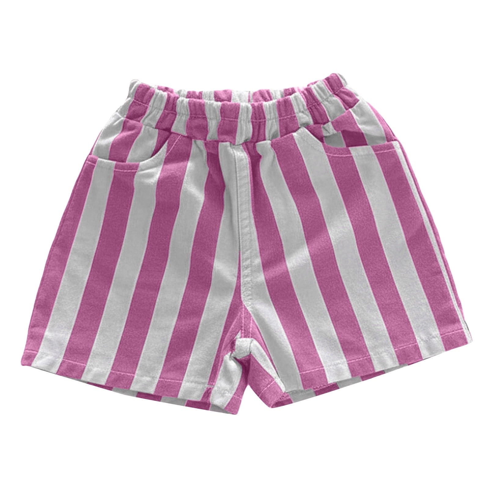 Boys Summer Casual Contrast Color Shorts Lightweight Breathable Outdoor ...