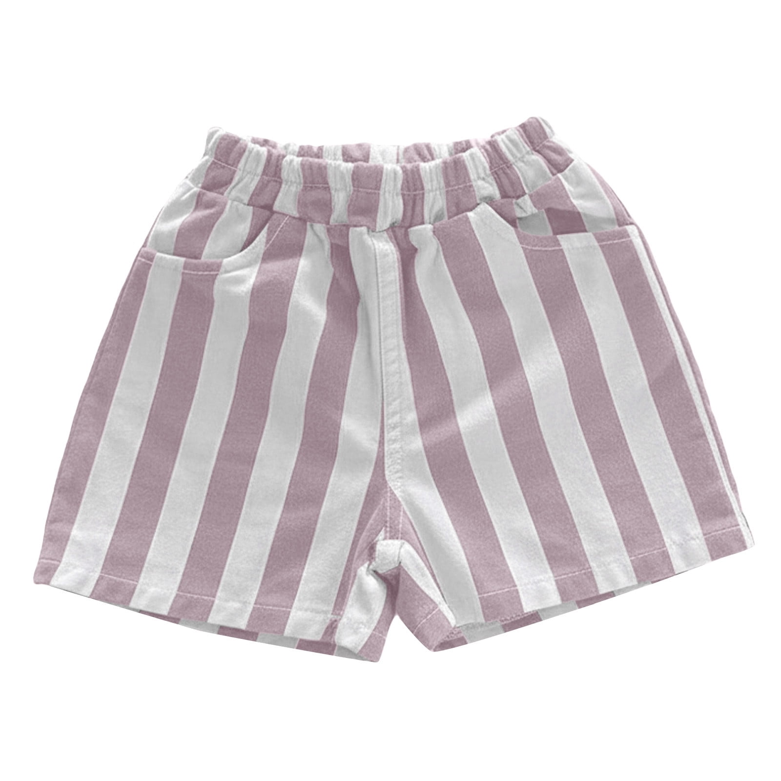 Boys Summer Casual Contrast Color Shorts Lightweight Breathable Outdoor ...