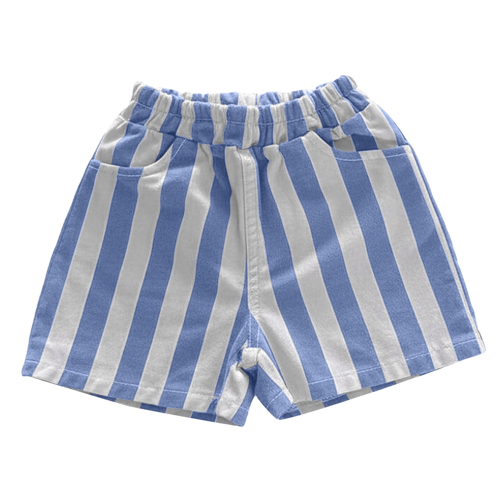 Boys Summer Casual Contrast Color Shorts Lightweight Breathable Outdoor ...