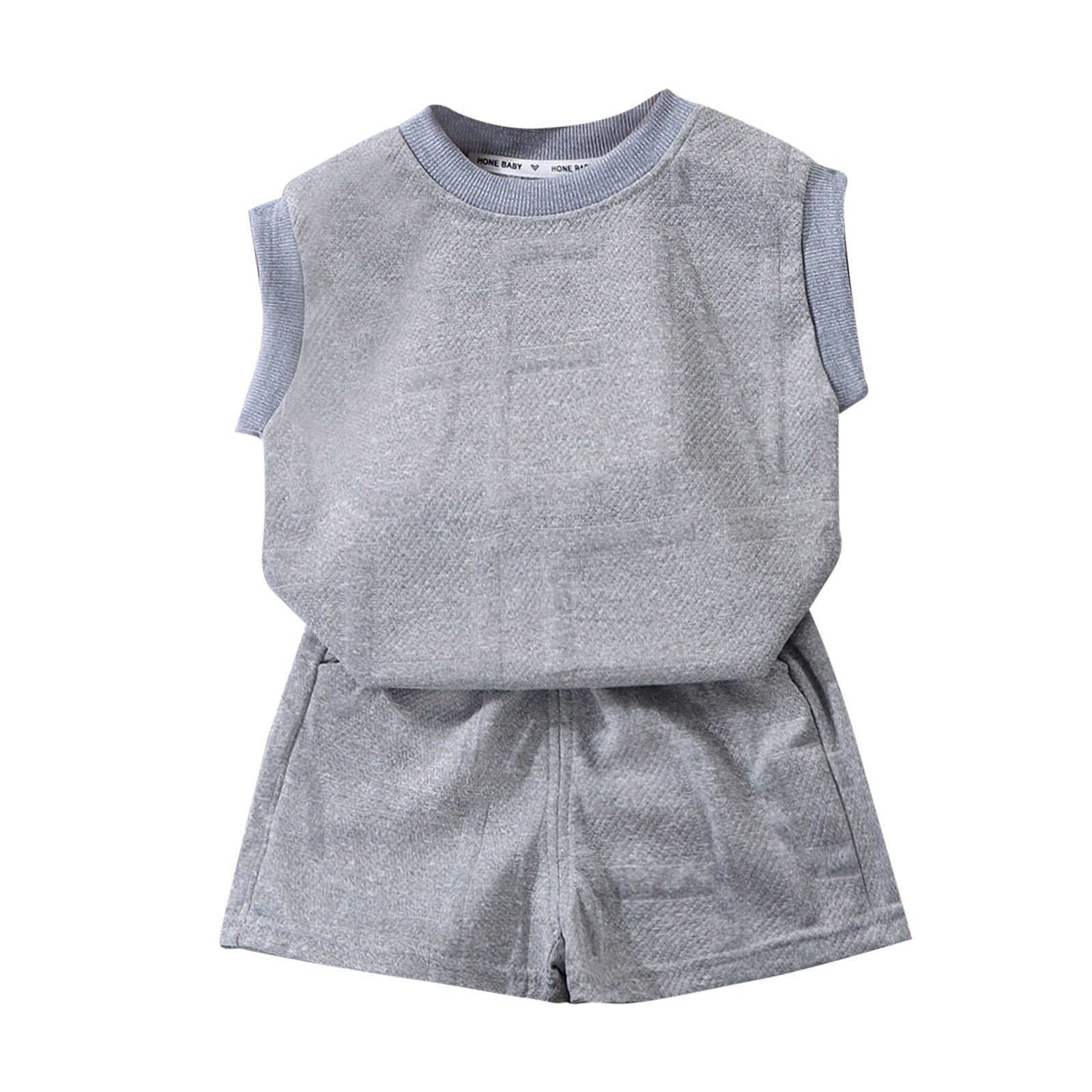 Boys Summer Clothes Children's Vest Set Sleeveless Large Children's ...