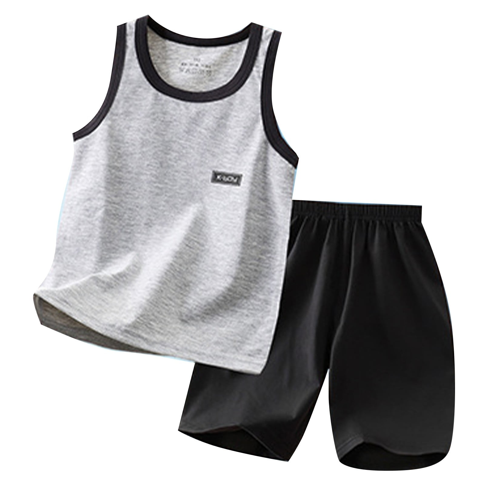 Boys Summer Outfits Boys Casual Sports Summer Shorts Vest T Shirt ...