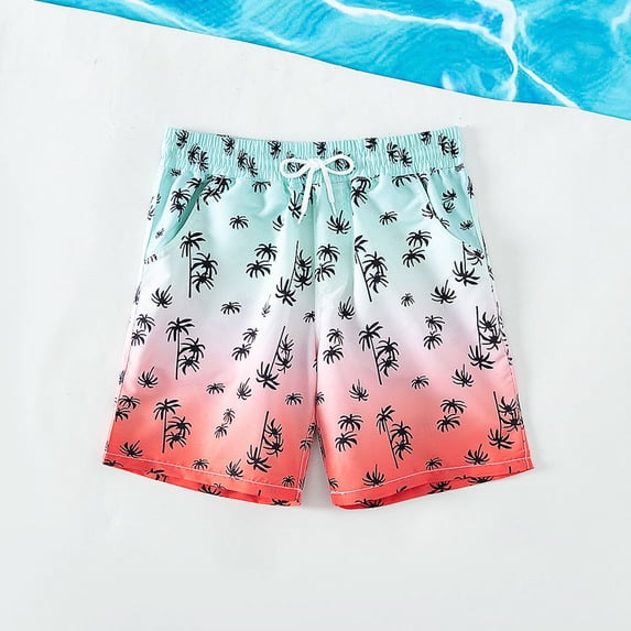 Boys Summer Quick Dry Board Shorts 5 Inch Water Friendly Casual ...