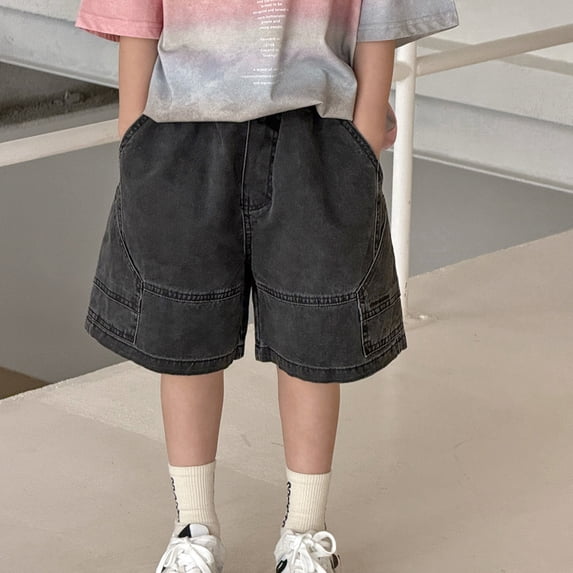Boys Summer Shorts Korean Style Fashion Arrival Casual Beach Pants for ...