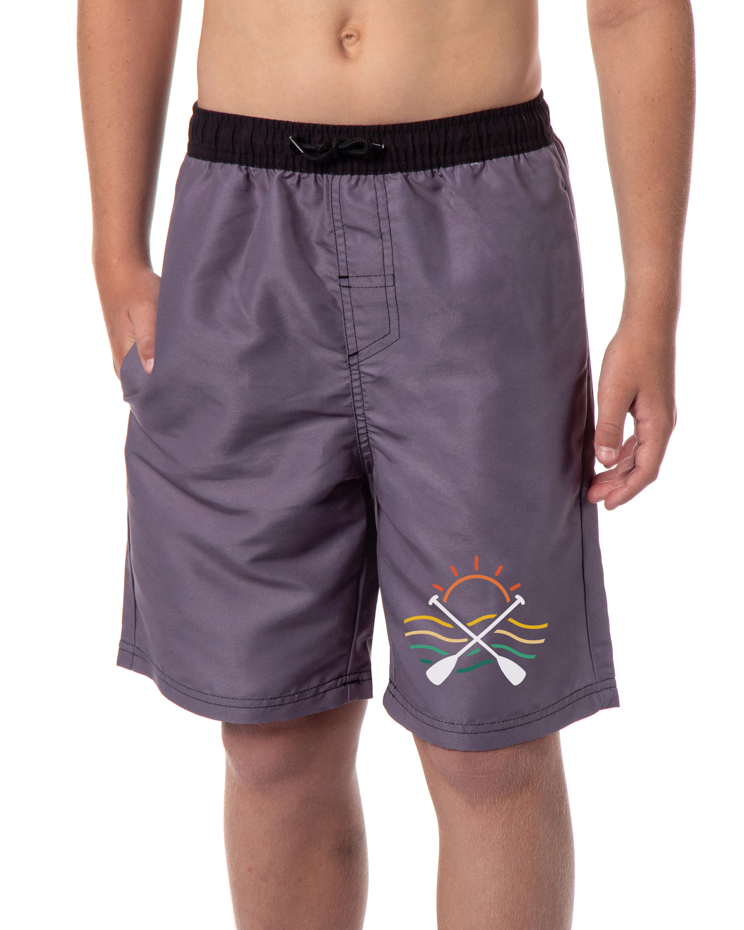 Boys' Sunset Swimming Trunks Pool Waterpark Board Shorts Mesh Netting ...