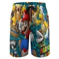 Boys Super Mario Swim Trunks Shorts Teen Swimming Shorts with Pocket ...